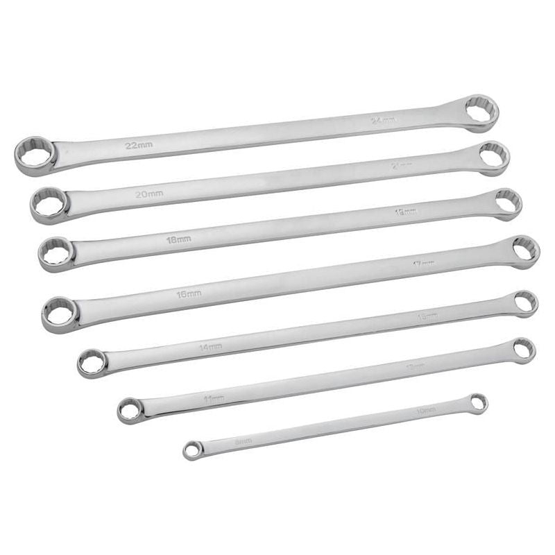 BlueSpot Tools Extra Long Ring Spanner Set — Rockbottom Northampton
